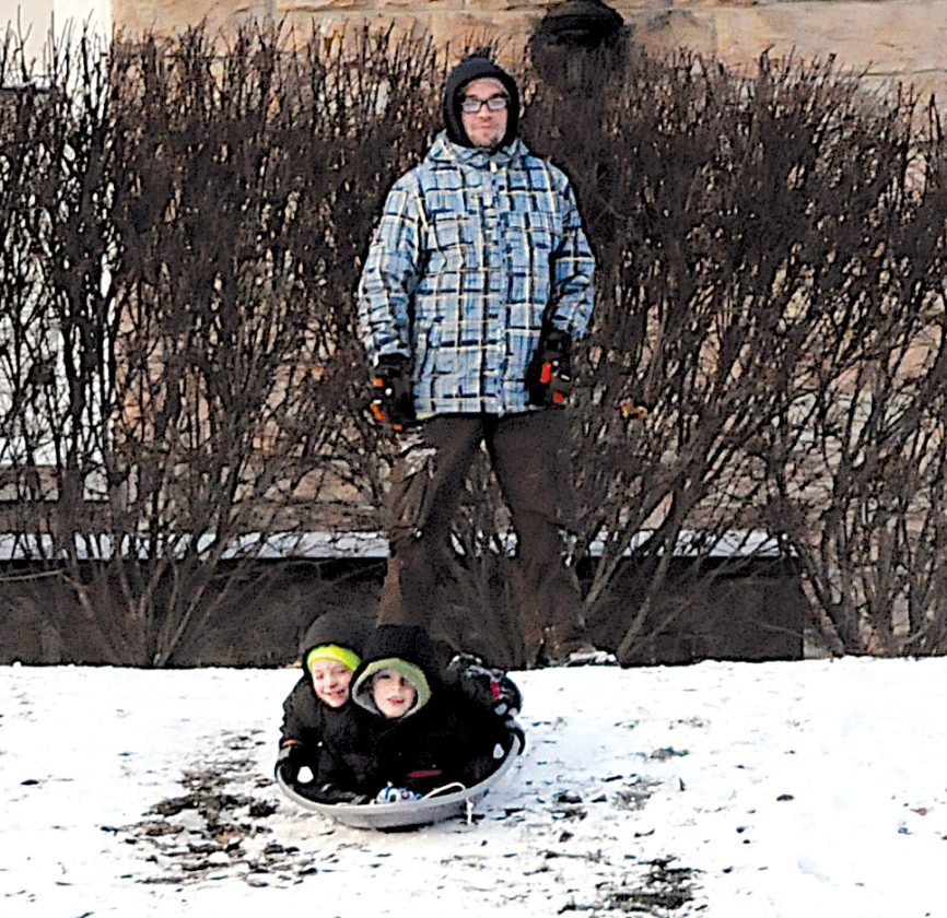 Sledding Fun in the Snow | News, Sports, Jobs - The Intermountain
